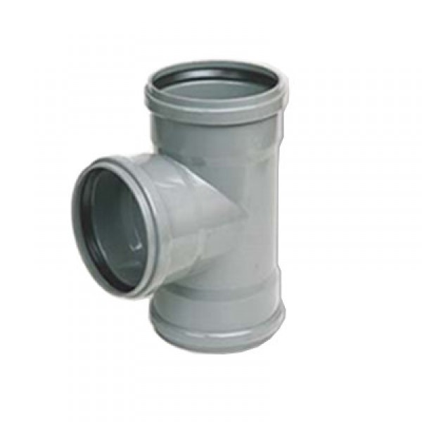 Embranchement PVC assainissement à joint 90° T F/F DN 160/160 ...