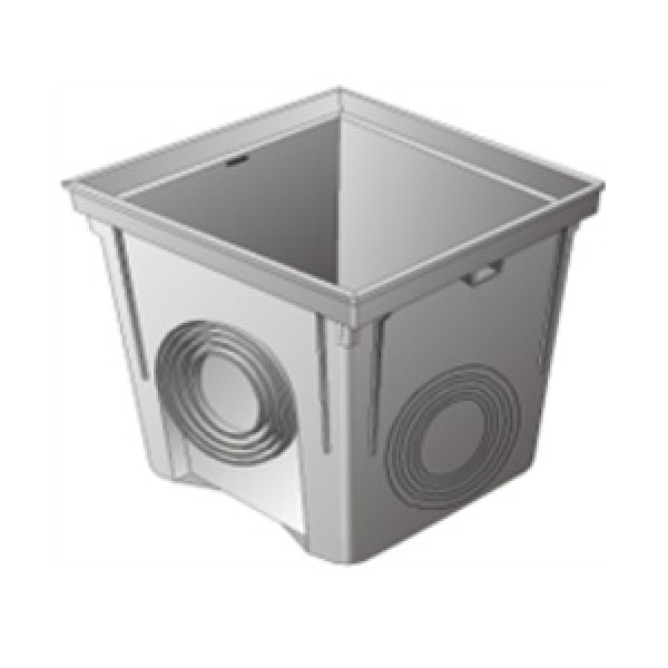 Regard PVC 40x40 cm le lot de 2 pièces - materiauxnet.com