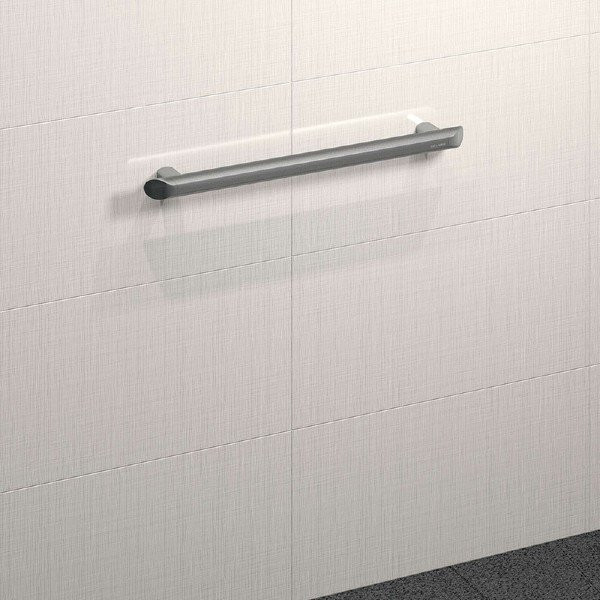 Barre d'Appui Droite Delabie Be-Line 600 mm Gris - materiauxnet.com