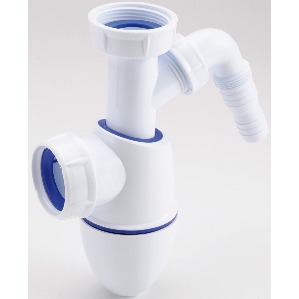 Siphon d'évier 40mm Nicoll BM53 - materiauxnet.com