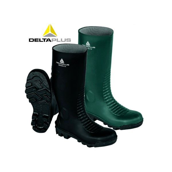 Bottes Sécurité PVC DeltaPlus BRON2S5NO Noir - materiauxnet.com