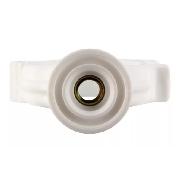 Collier monobloc PVC Nicoll CM32BL Blanc, ⌀32mm - materiauxnet.com