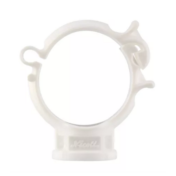 Collier monobloc PVC Nicoll CM32BL Blanc, ⌀32mm - materiauxnet.com