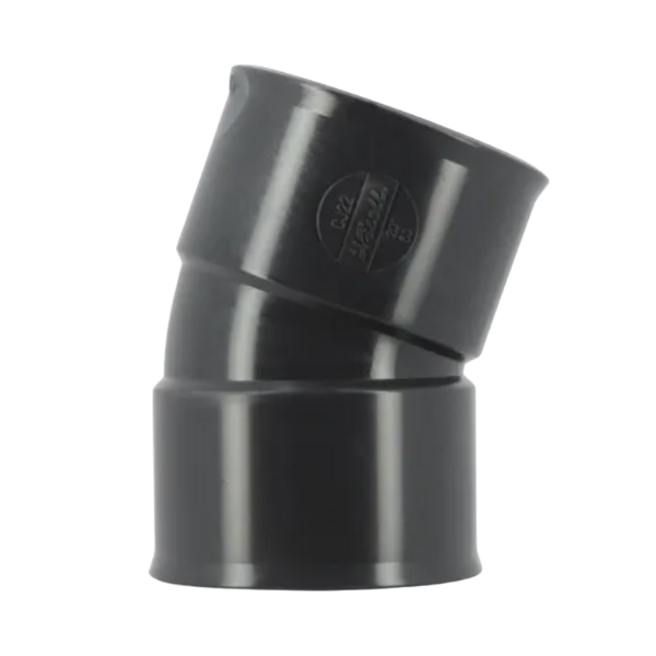 Coude PVC à Coller F-F 20° Nicoll Hometech® ⌀50mm - materiauxnet.com