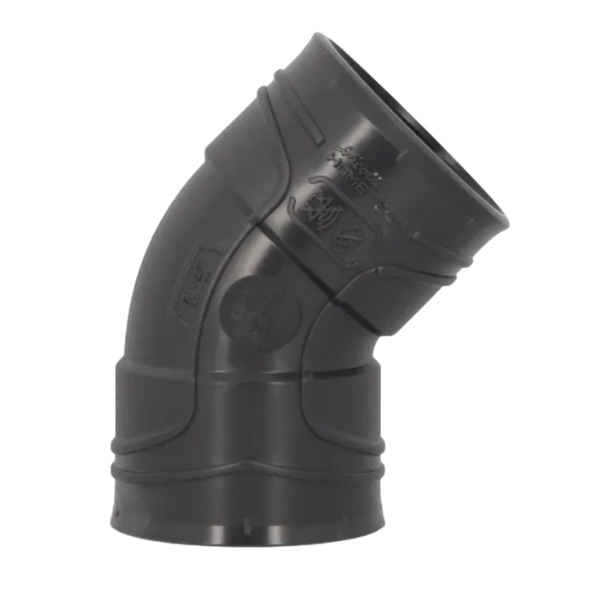 Coude PVC à Coller F-F 45° Nicoll Hometech® ⌀50mm - materiauxnet.com