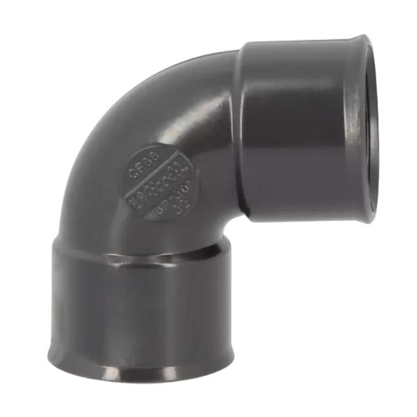 Coude PVC à Coller F-F 87,3° Nicoll Hometech® ⌀32mm - materiauxnet.com