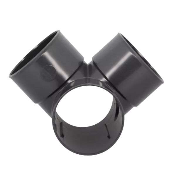 Culotte PVC FF 87,3° Nicoll Hometech ⌀100mm - materiauxnet.com