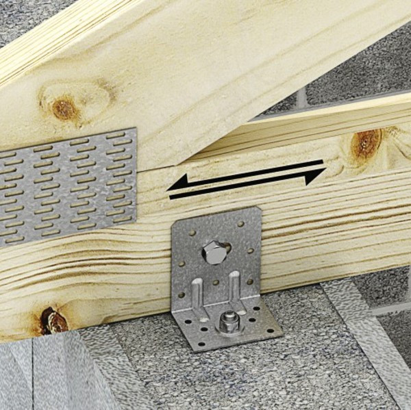 Équerre renforcée 75 x 48 x 65 mm épaisseur 2 mm SimpsonE5/2 ...