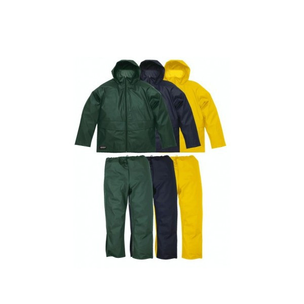 Ensemble de Pluie DeltaPlus EN400MAT Bleu Marine - materiauxnet.com