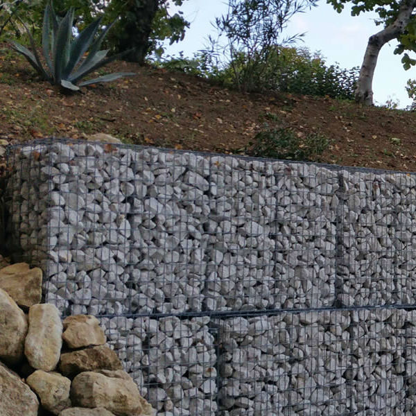 Gabion Rectangle 200 x 100 x 50 - fil 4,5mm - materiauxnet.com