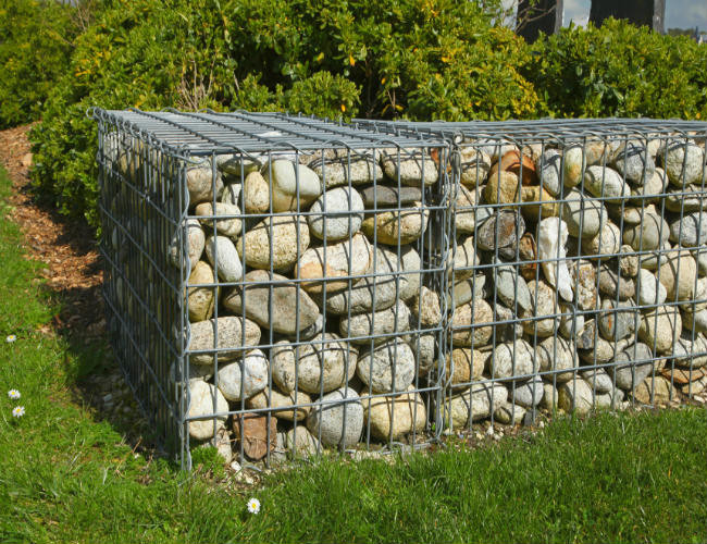 Gabion Rectangle 200x50x30 - fil 4,5mm/5x10 - materiauxnet.com