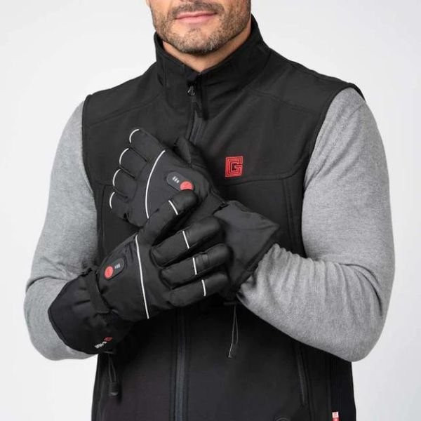 Gant de ski chauffant EVO-1 G-Heat Noir - materiauxnet.com