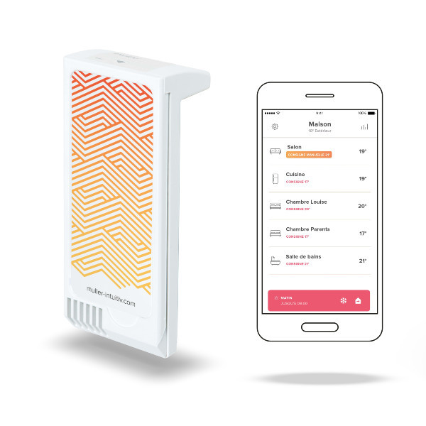 Module Muller Intuitiv With Netatmo Intuis, Blanc - materiauxnet.com