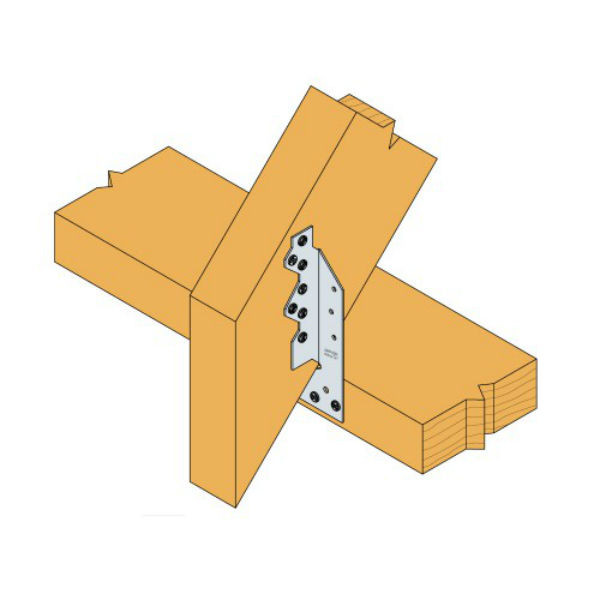 Pied de chevron Acier galva PFP48/170 Simpson - materiauxnet.com