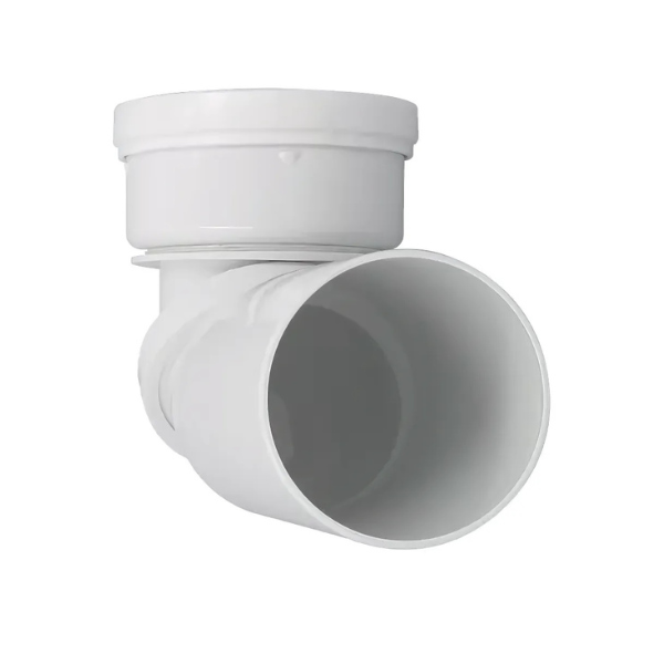 Pipe WC Orientable PVC Nicoll PORTWC Ø100 - materiauxnet.com