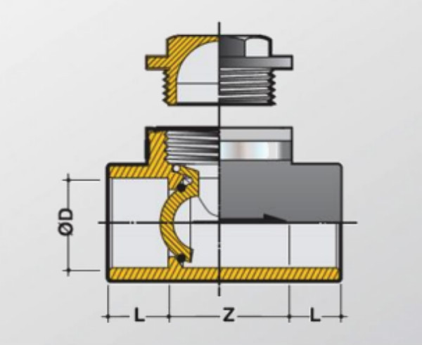 Clapet anti-retour PVC Nicoll CARL, Ø 63mm - materiauxnet.com
