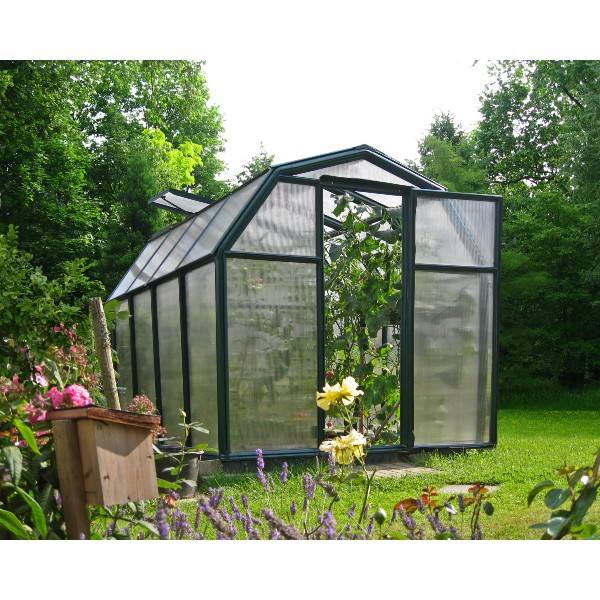 Serre de Jardin PVC Alu Canopia Eco Grow 4,3m² Vert - materiauxnet.com