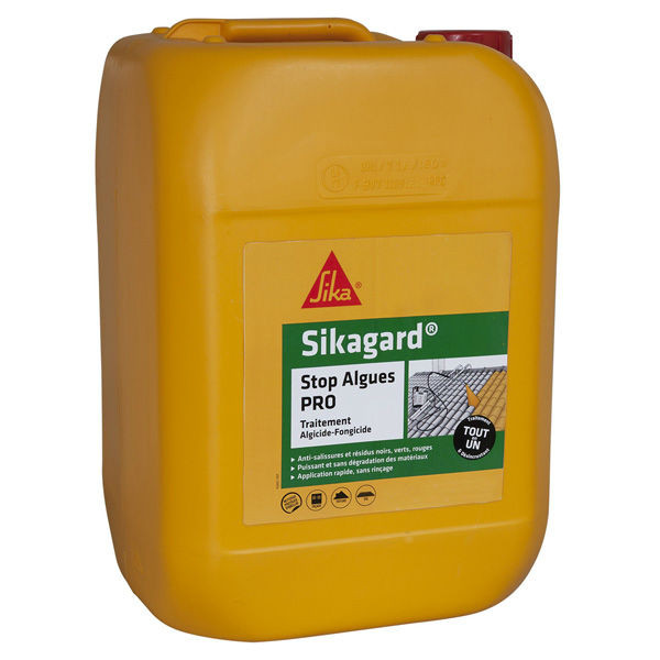 Stop Mousse Sikagard Stop Algues Pro, 5 litres - materiauxnet.com
