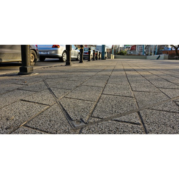 Trappe Regard Paving Acier Galvanisé 80x80 cm ACO - materiauxnet.com