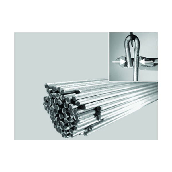 Tige Lisse PAI 2500 x 4 mm en Acier Galvanisé, x100 - materiauxnet.com