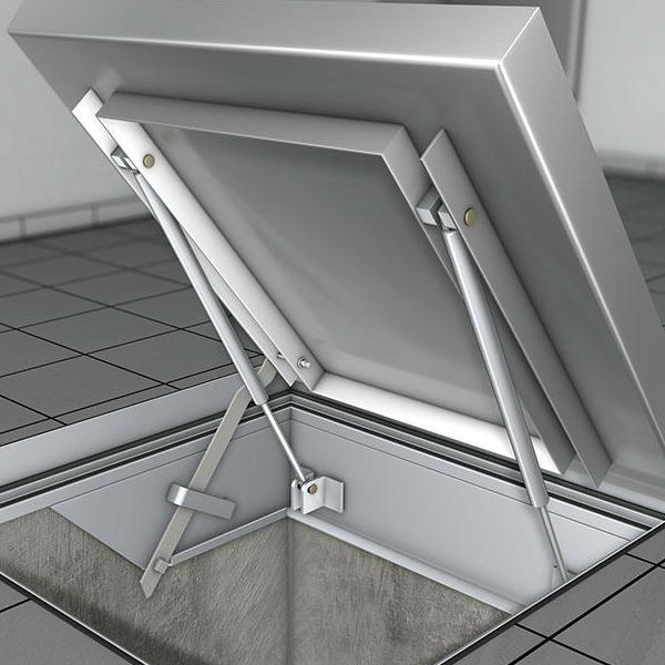 Trappe à Carreler Verins 80x80 cm ACO Uniface+ L15 - materiauxnet.com