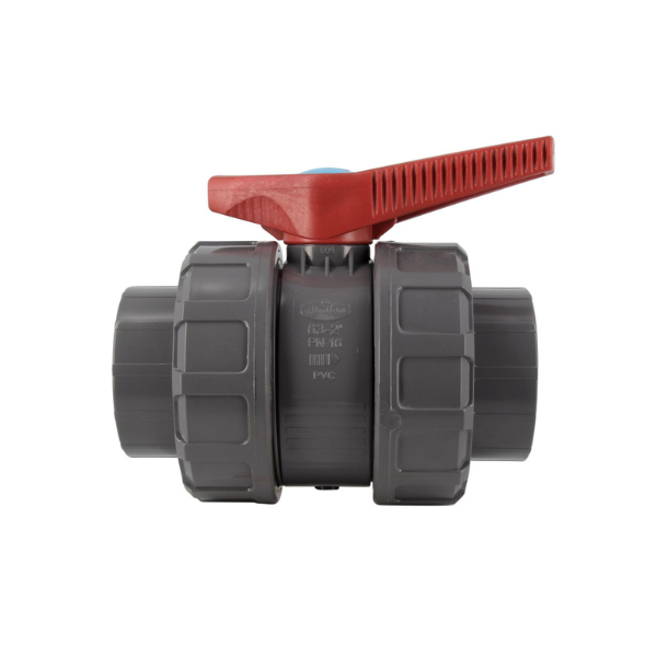 Vanne à Bille PVC Pression Nicoll H2O VK20 NBR 63mm - materiauxnet.com