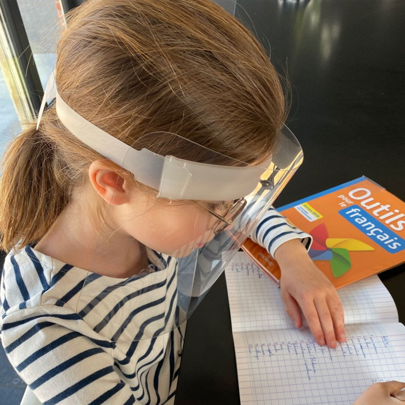 Visière de Protection Anti Postillons - materiauxnet.com