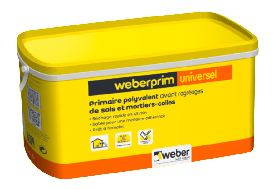Primaire Ragréage Weber Prim Universel 20 kg - materiauxnet.com