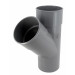 Embranchement PVC Mâle/Femelle 45° Y DN 40/40 Nicoll BH14 Lot de 10 ...